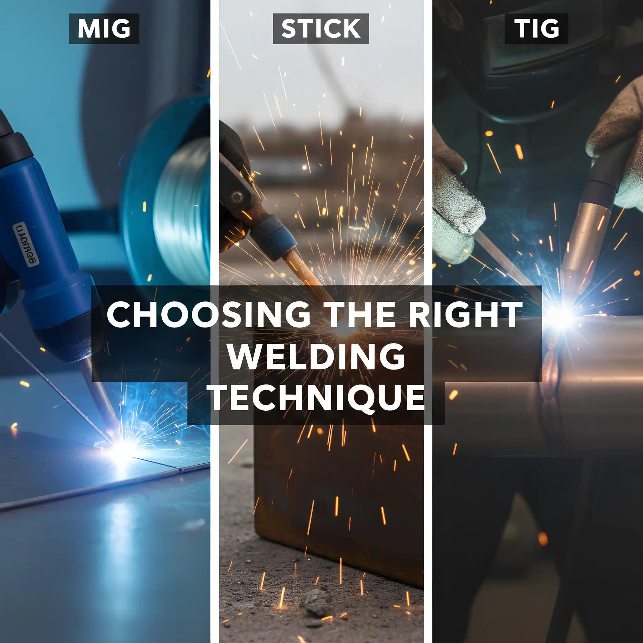 Choosing the Right Welding Technique: A Guide to MIG, Stick, and TIG ...